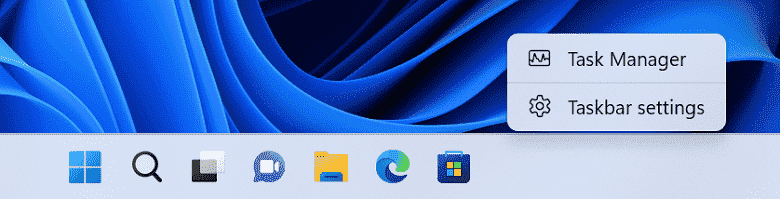 Yoğun istek üzerine, Windows 11 görev çubuğunda uzun zamandır beklenen ...